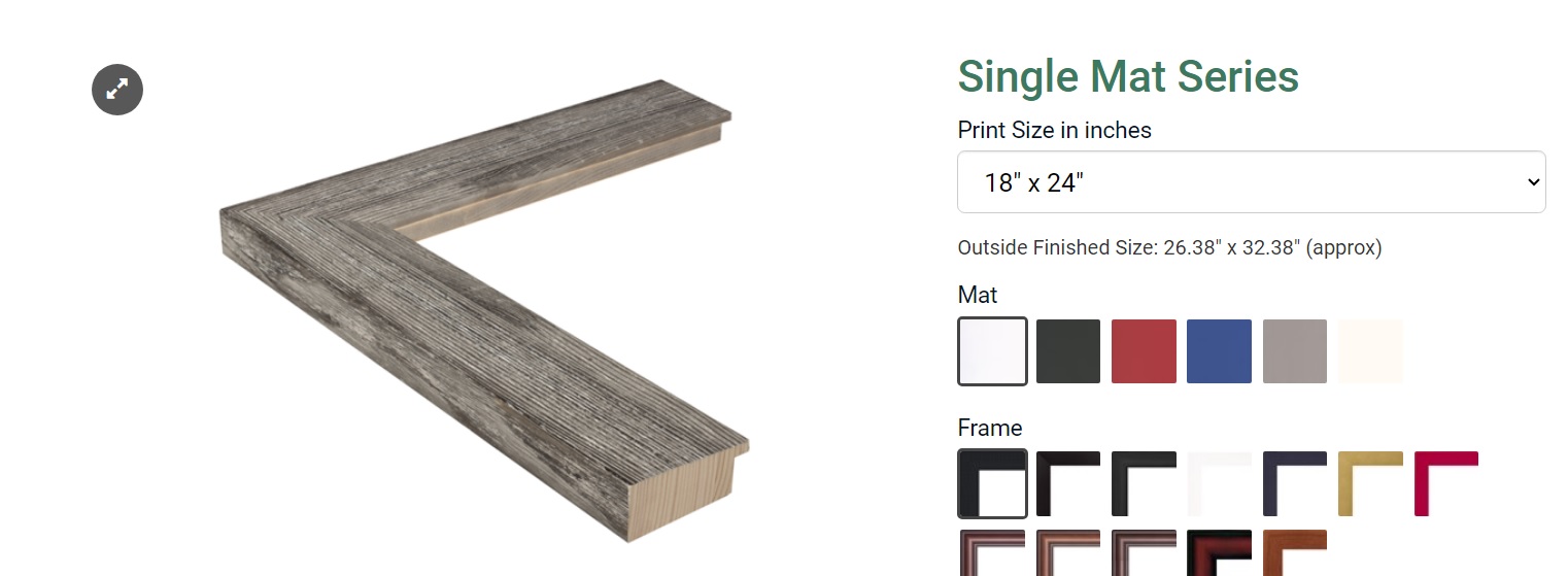 Online Framing - The Great Frame Up :: Webster Groves